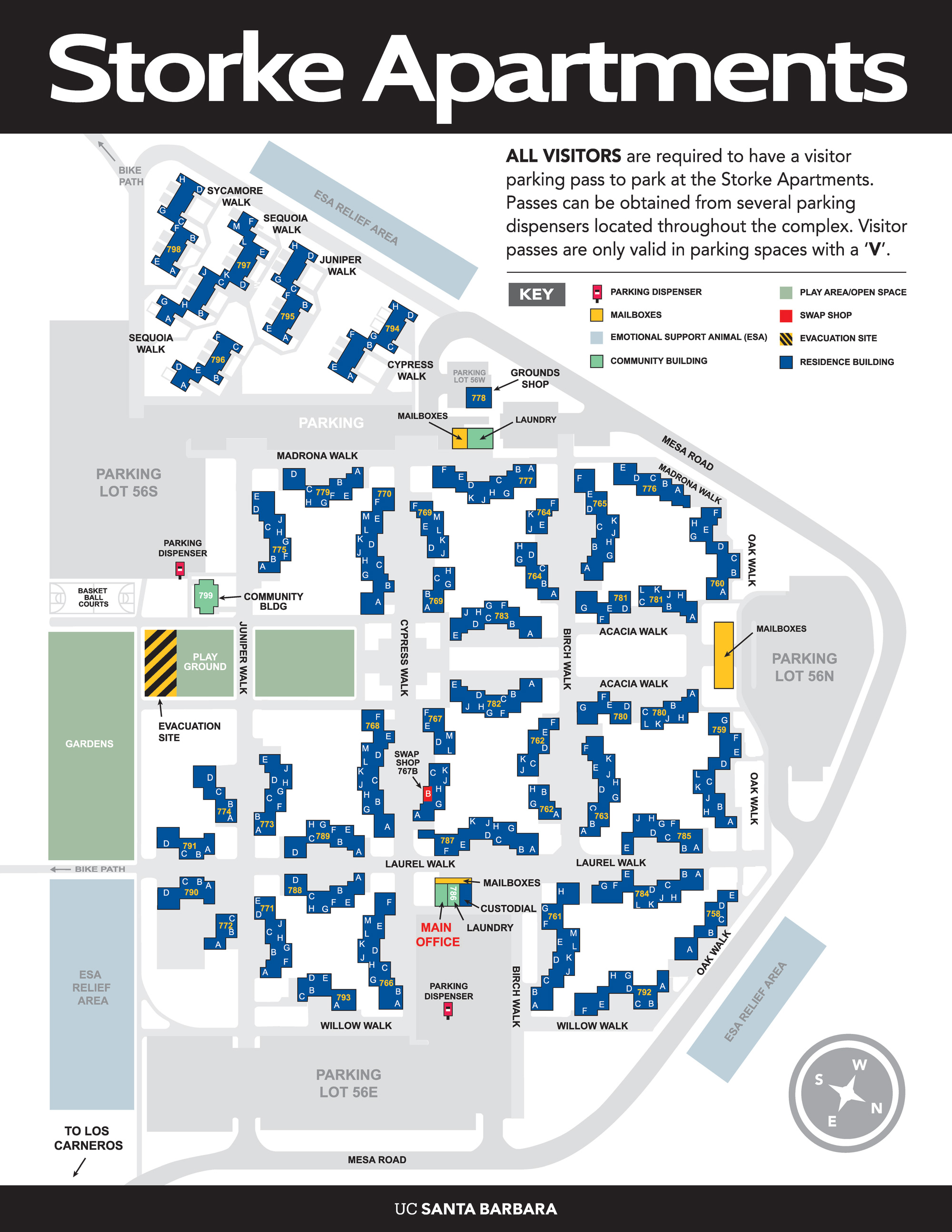 Storke Apartments Building Layout | Campus Housing
